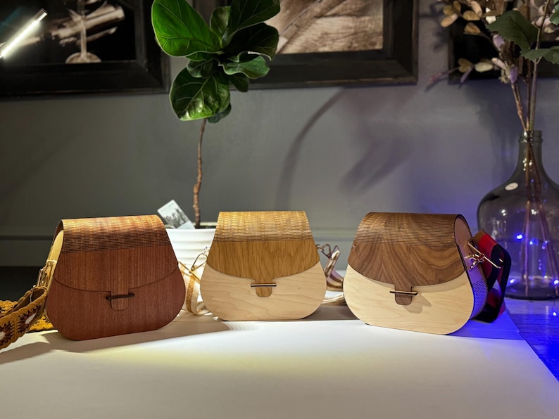 Women's Handbags, Wood Handbags, Handcrafted Handbags - Etsy