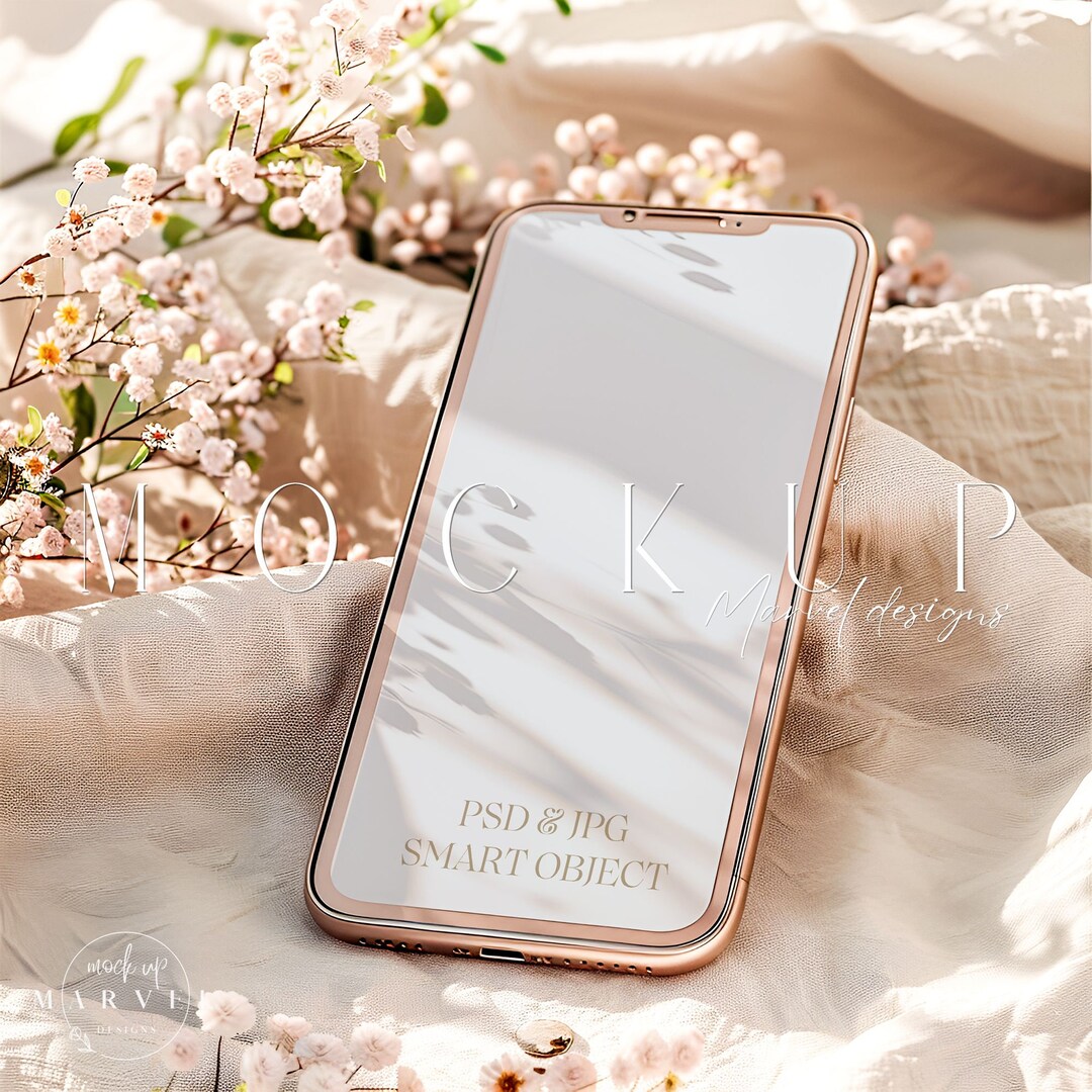 Digital Invitation Mockup | Stationery Mockup | iPhone Photo | Mobile ...