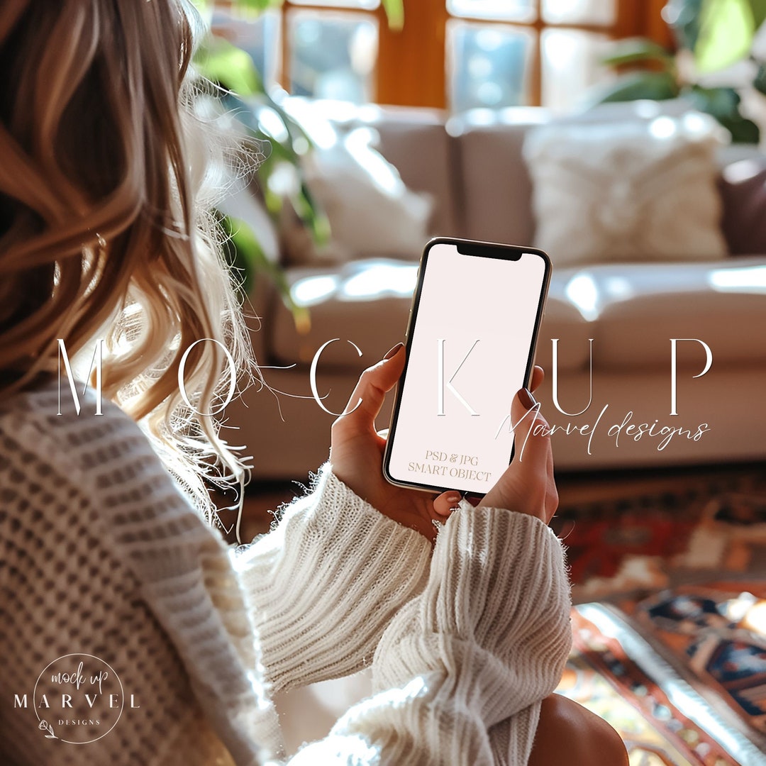 Digital Invitation Mockups | Phone Mock Ups | iPhone Screen Mockup ...