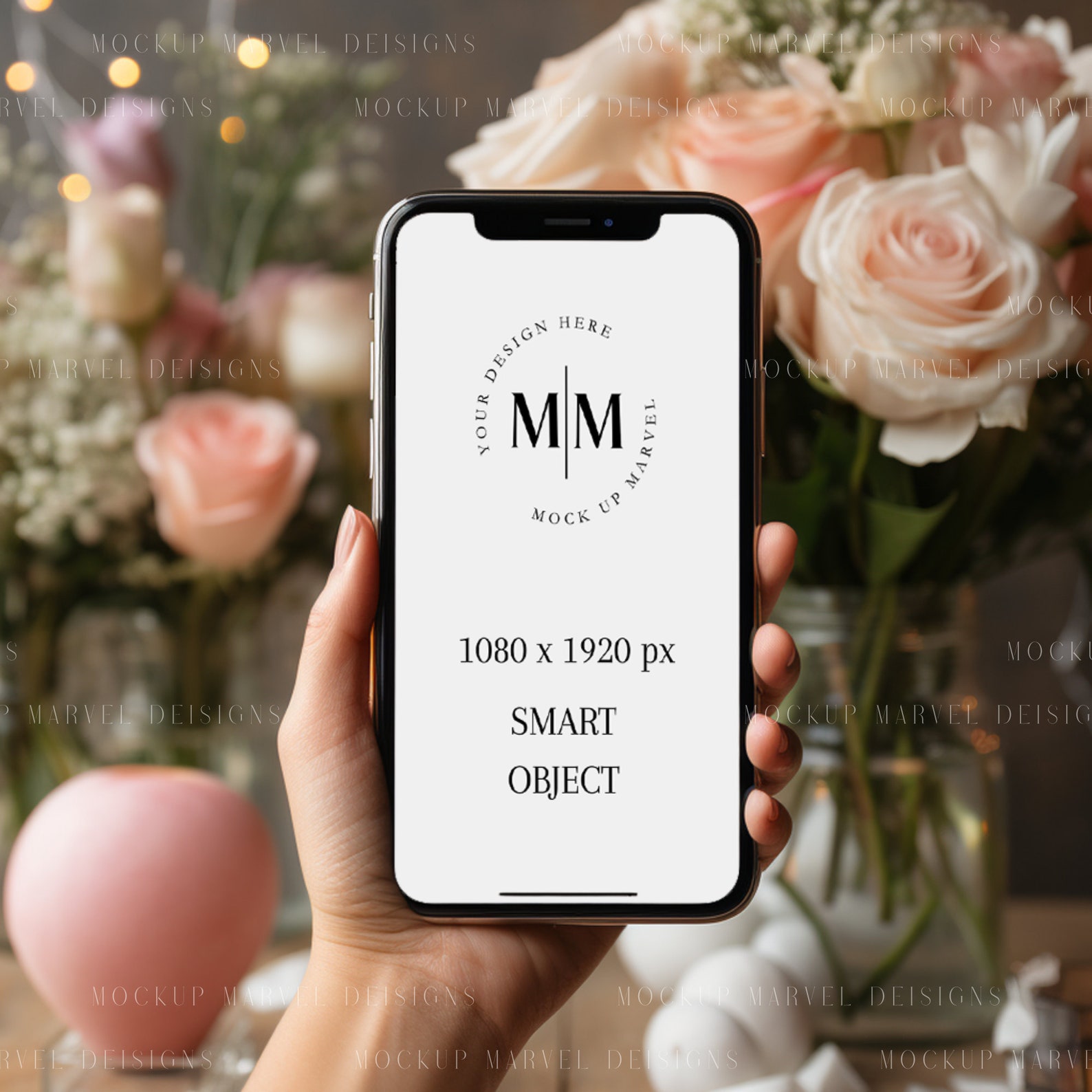 Smartphone Mockup | Phone Mock-up | Mockup Image | Digital Birthday ...