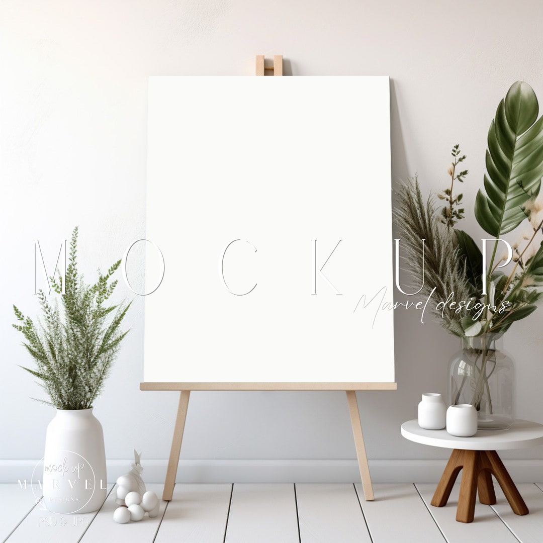 Seating Chart Mockup | Card Mockup | Smart Mockup | Digital Download ...