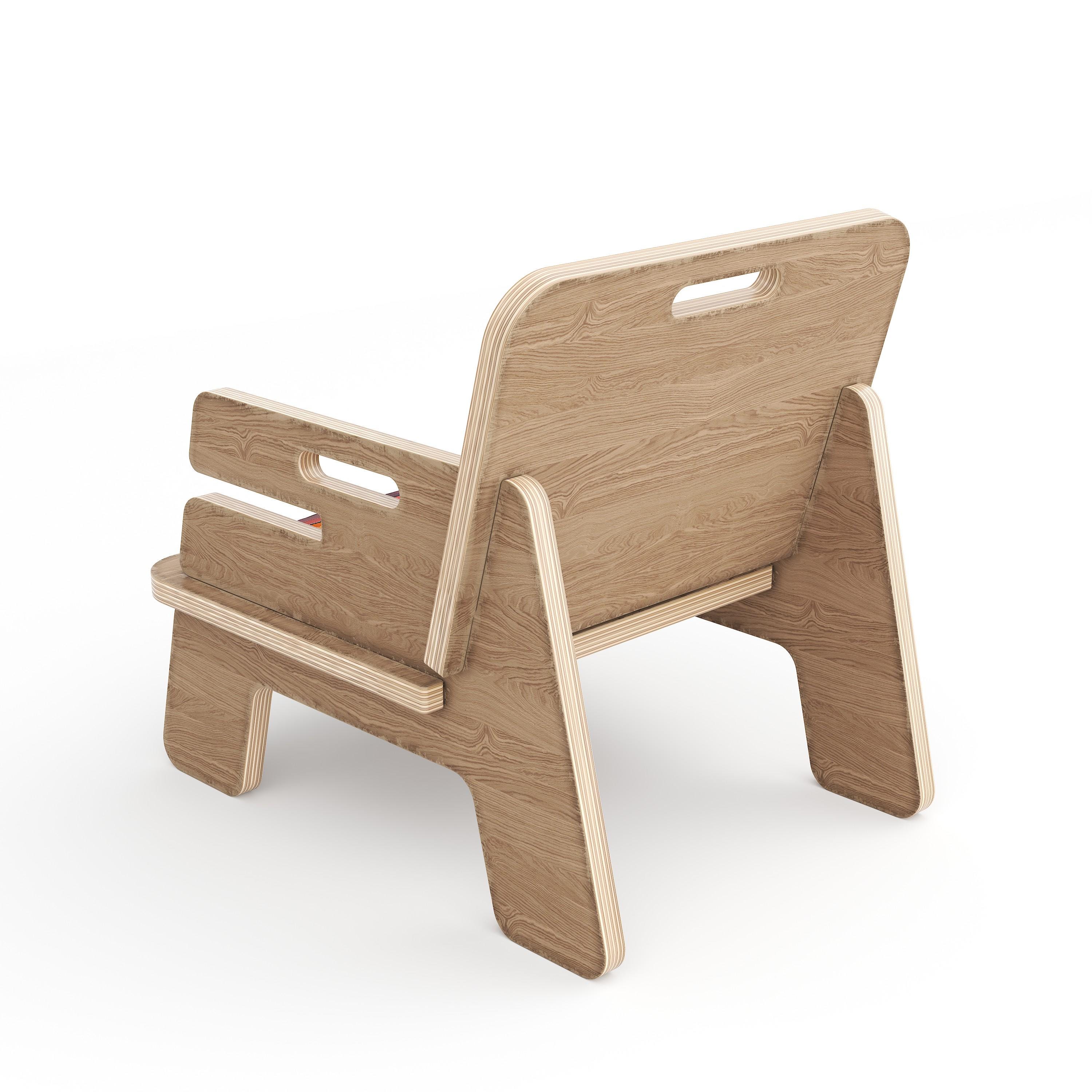 Flat Pack Kids Chair / CNC Files for Cutting / Laser Cutting Dxf / Dwg ...