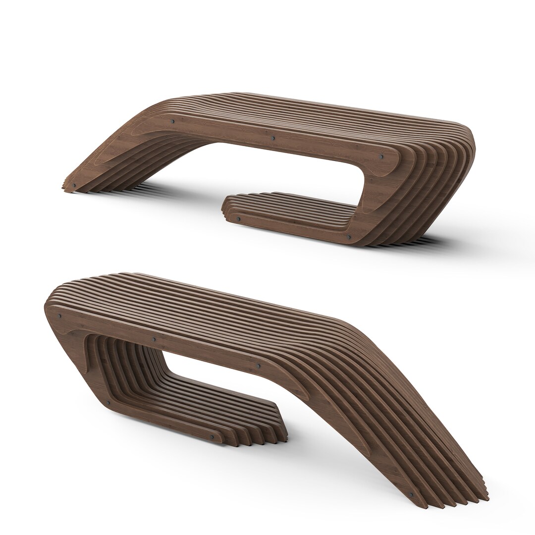 Entryway Bench 2 / Parametric Wooden Seat / CNC Files for - Etsy