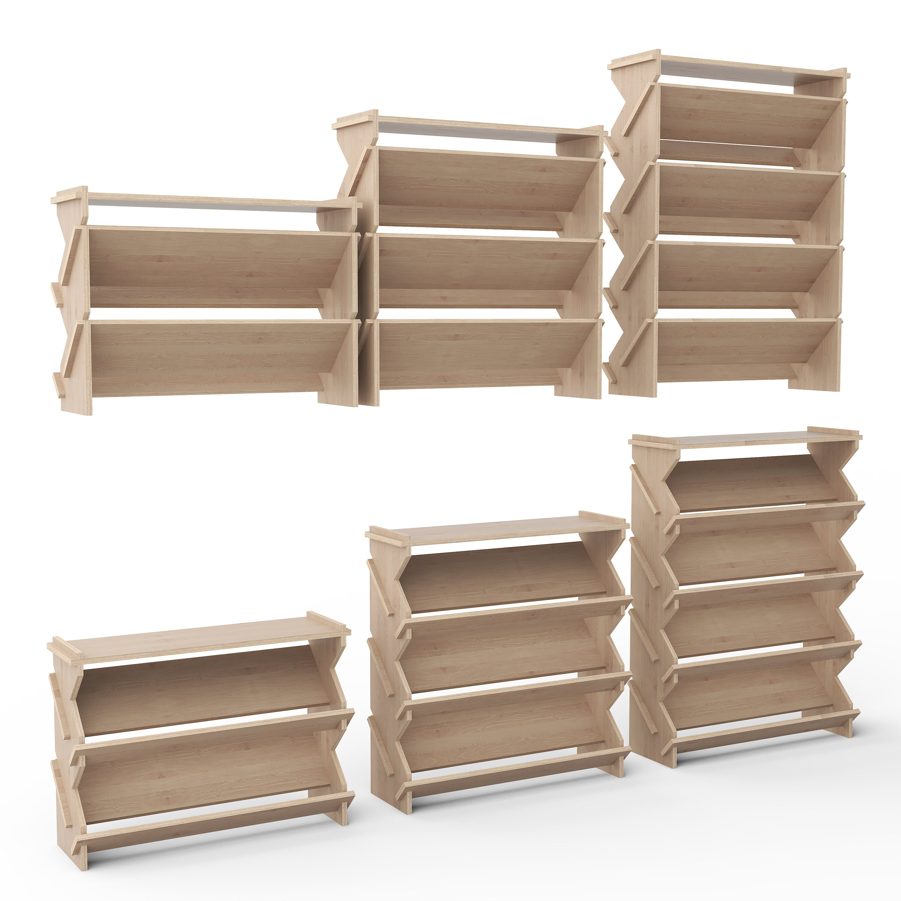 Plug Shoe Rack A-1 / CNC Files for Cutting - Etsy Canada