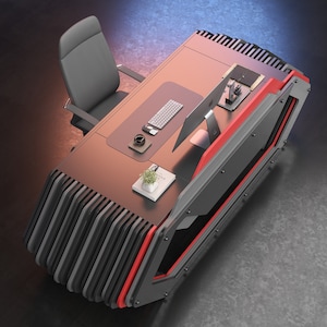 Parametric Reception Desk A-5 / Cnc Files for Cutting / Elegant and ...