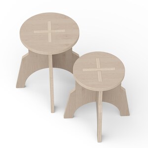 Simple Plug Stool / CNC Files for Cutting - Etsy