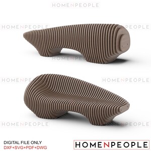 Parametric Sofa A-1 / Wooden Seat / CNC Files for Cutting - Etsy