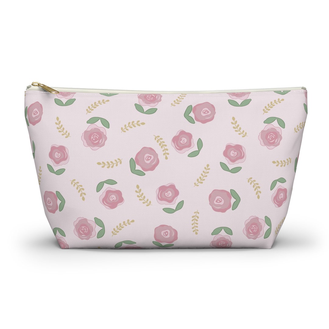 Sweet Little Roses Accessory Pouch W T-bottom Cosmetic Bag Original ...