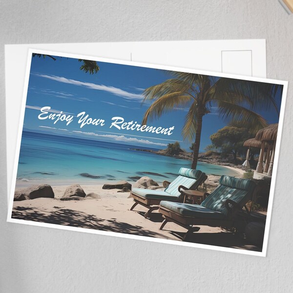 Postal Retirement Cards - Etsy