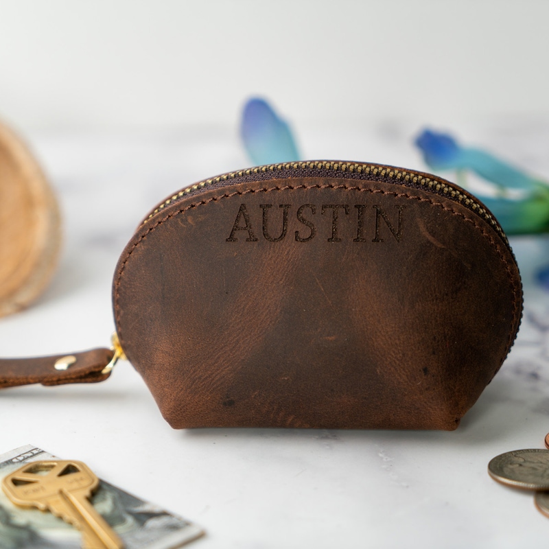 Leather Key Pouch - Etsy