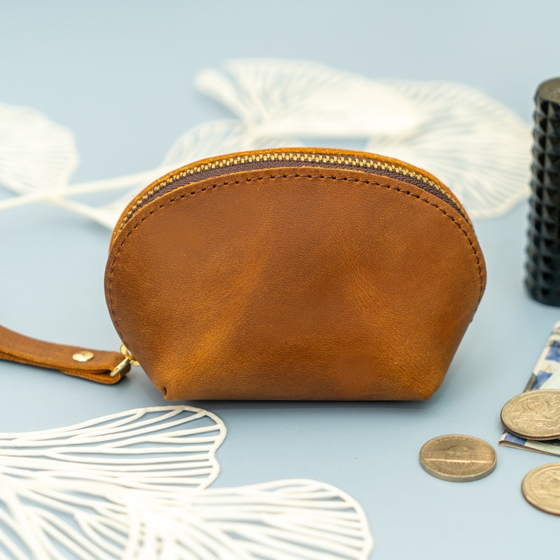 Leather Coin Bag - Etsy