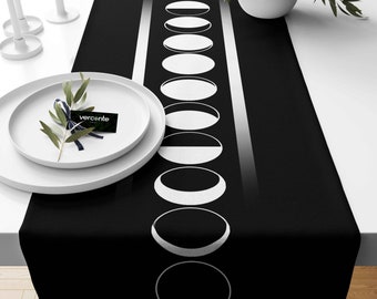 Moon Phases Table Runner, Celestialtable, Trendy Moon, Mystical Table ...