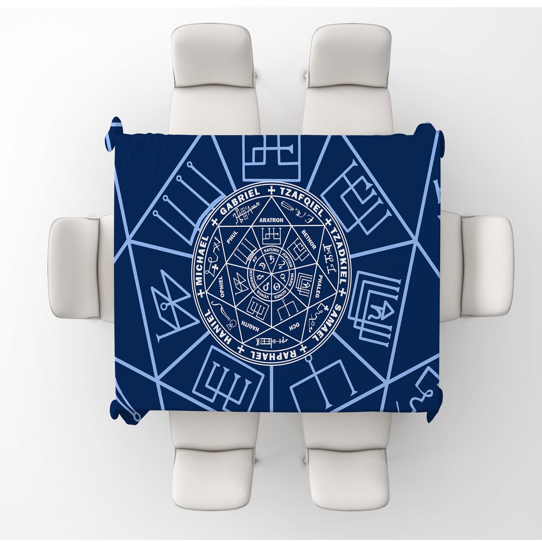 Archangel Sigils Decorative Table Cloth - Etsy