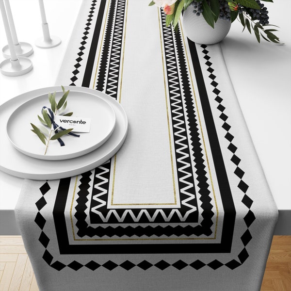 Scandinavian Table Runner - Etsy