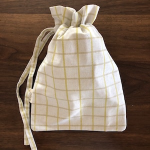 The Original Keeki Bag - Beeswax Lined Linen Storage Bag - Etsy