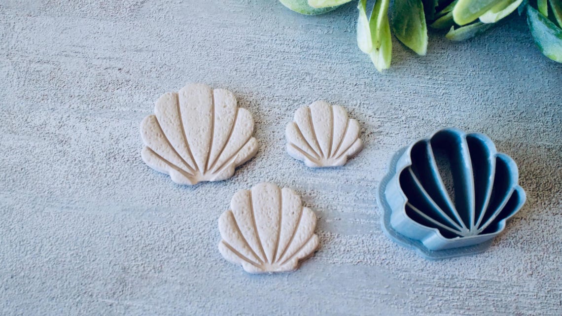 Seashell Cutter/ Polymer Clay Cutter/ Concha De Mar/ Cortador Arcilla ...