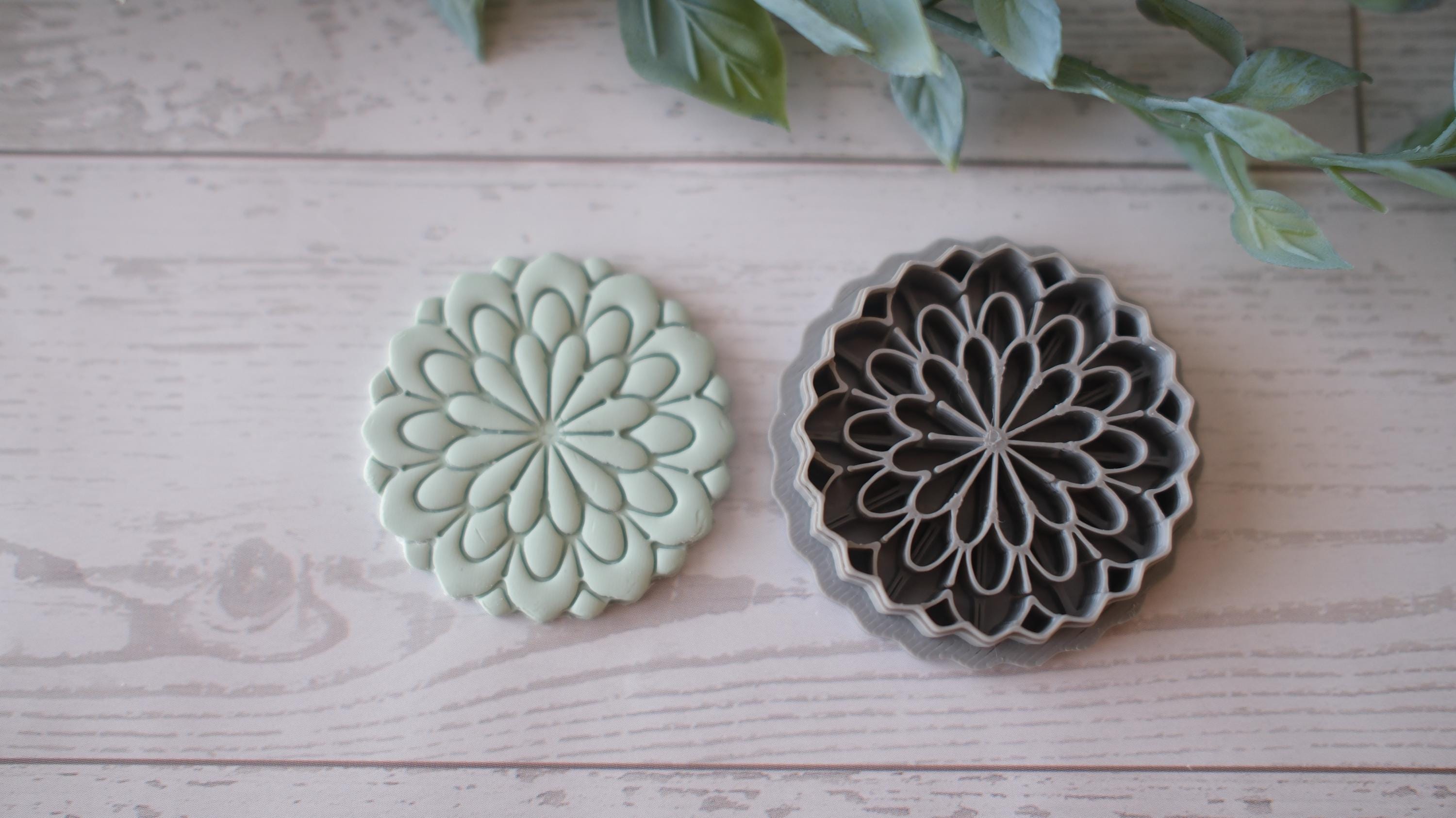 Mandala Clay Cutter Set: Polymer Clay Earring Cutters, Abstract Shapes ...