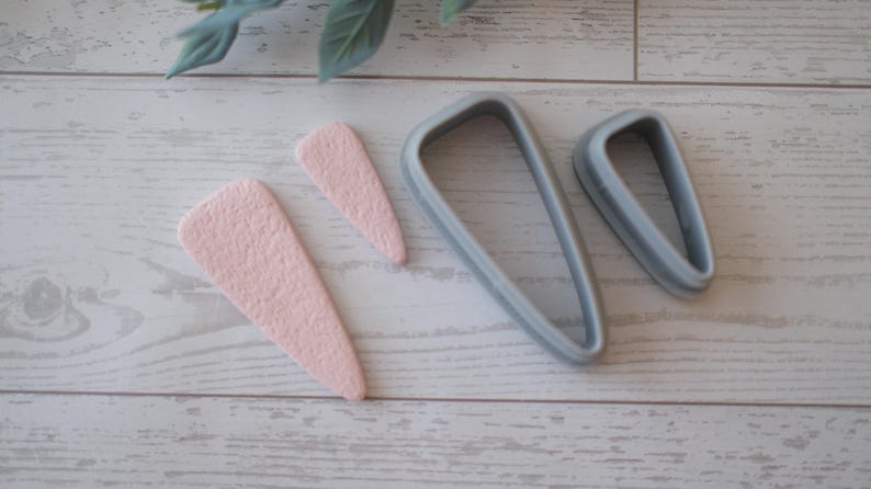Triangle Clay Cutters for Polymer Clay Earrings: Set of 2 - Etsy