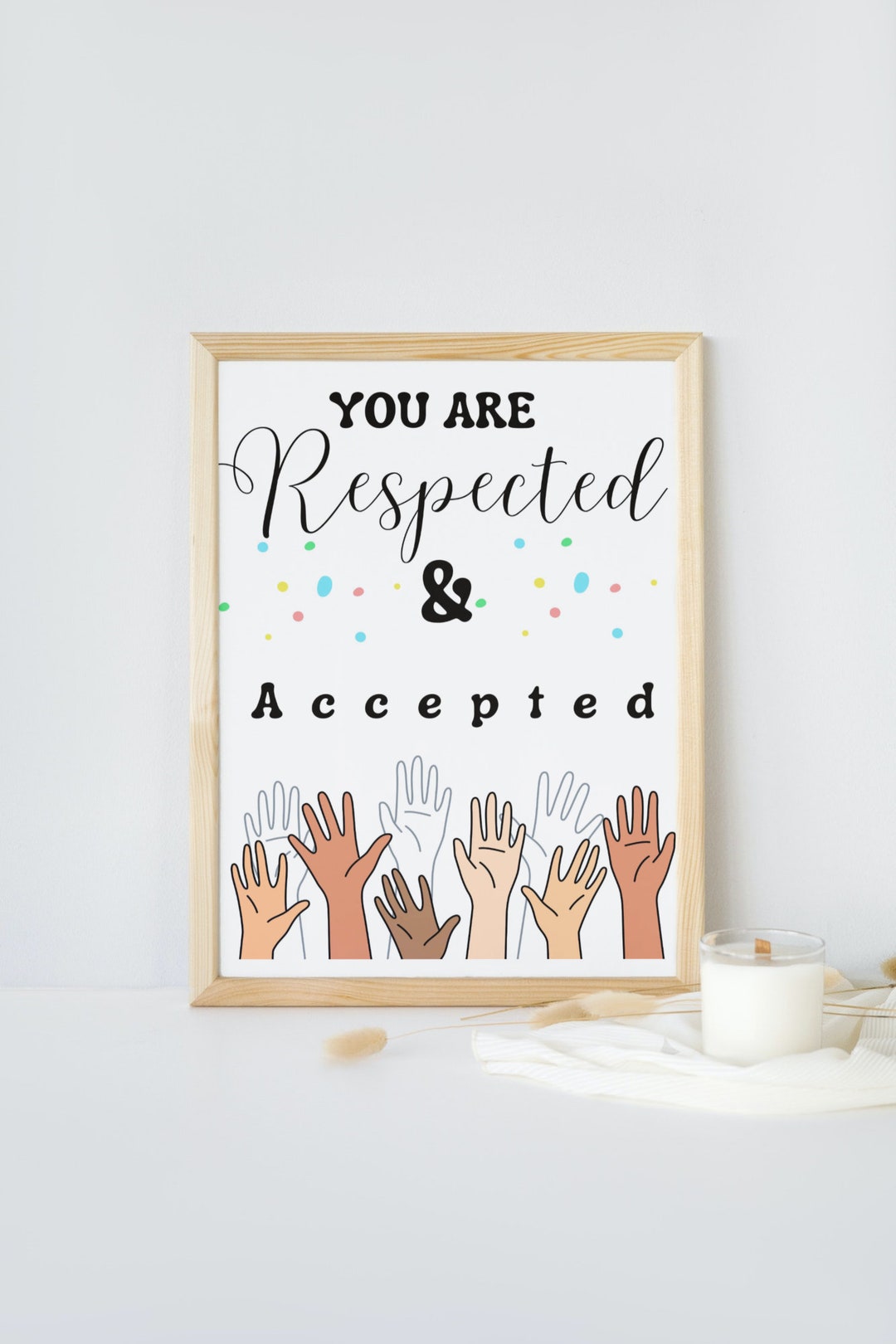 Classroom Inclusion Poster - Etsy