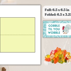 Printable Thanksgiving Bag Toppers, Autumn Bag Toppers Printable ...