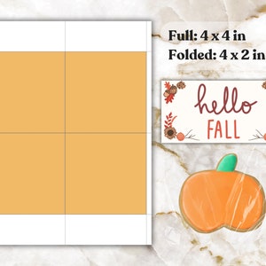 Printable Fall Bag Toppers, Autumn Bag Toppers Printable, Fall ...
