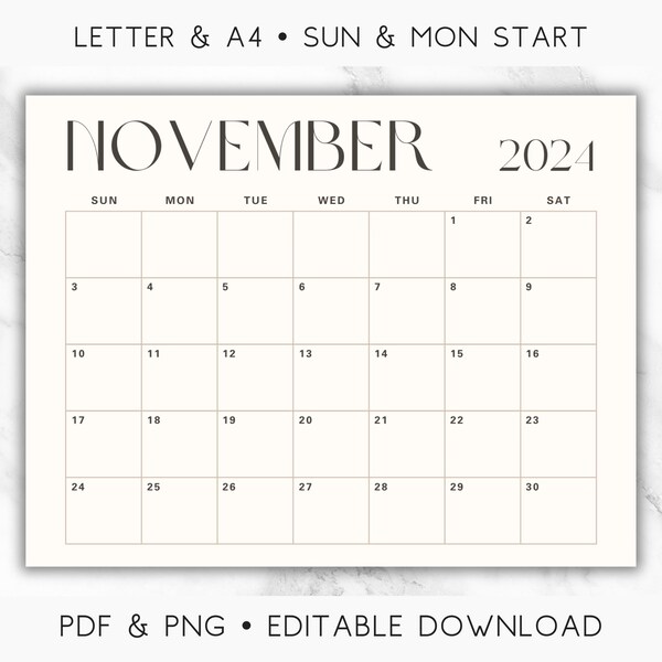 Editable October 2024 Calendar Printable, Retro Groovy October 2024 ...