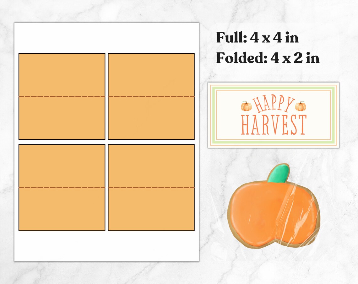 Printable Fall Bag Toppers, Autumn Bag Toppers Printable, Fall ...