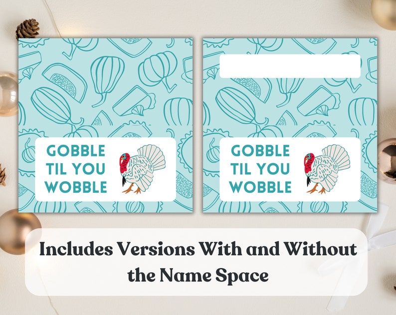 Printable Thanksgiving Bag Toppers, Autumn Bag Toppers Printable ...