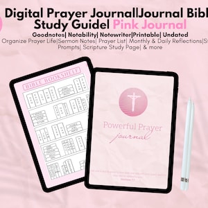 Digital Bible Study & Devotional Journal| Digital Prayer Journal ...