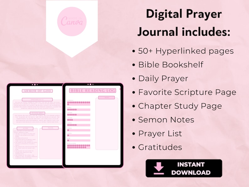 Digital Bible Study & Devotional Journal| Digital Prayer Journal ...