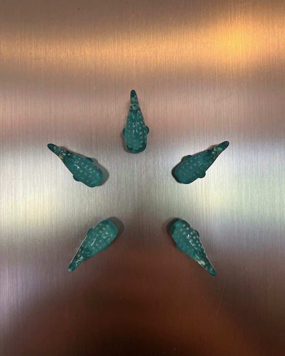 Mini Whale Shark Magnets Set of 5 - Etsy