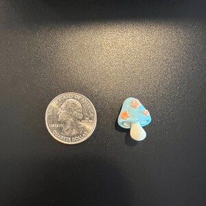 Mini Rainbow Mushroom Magnets Set of 6 - Etsy