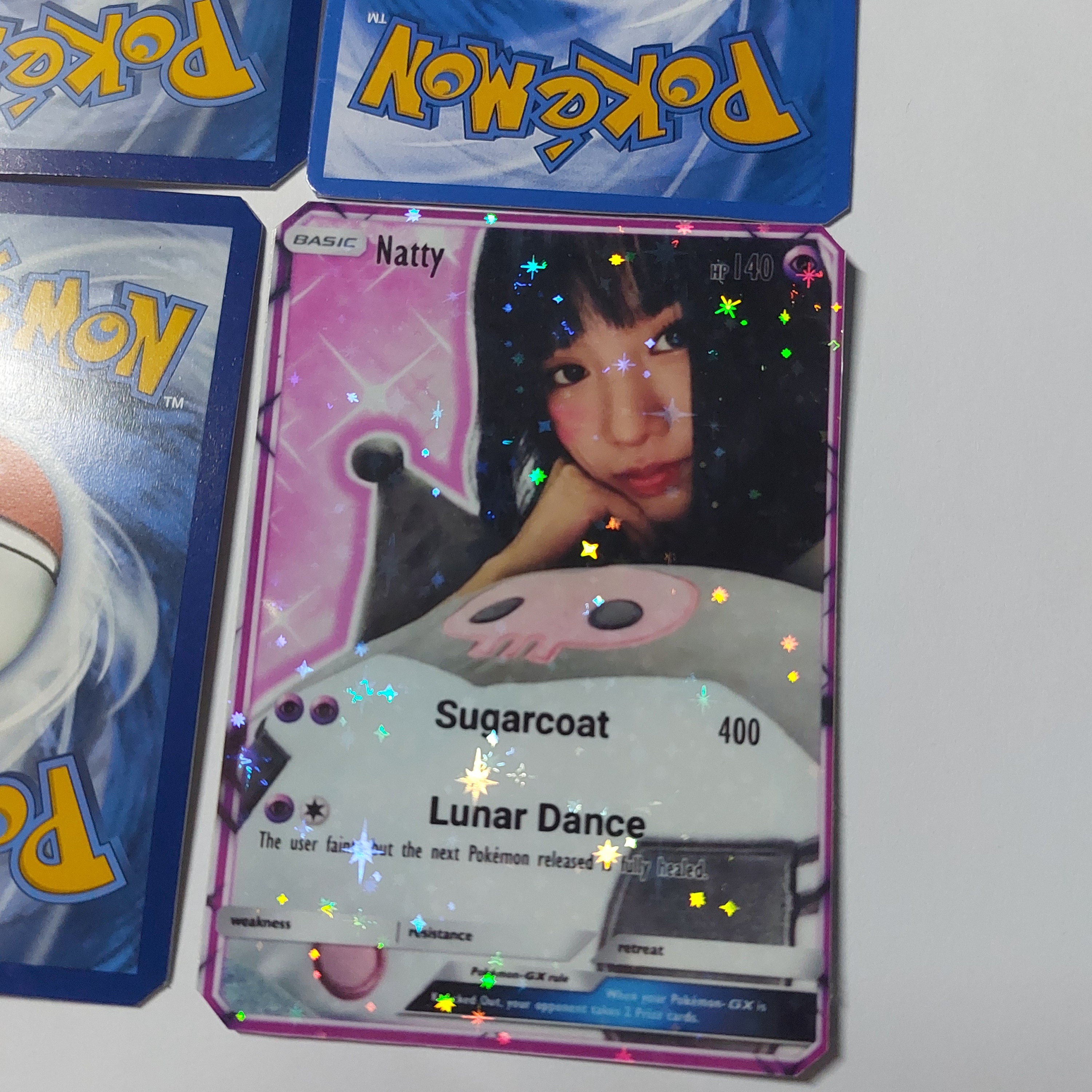 Kiss of Life Fanmade Pokémon Photocards Sanrio Themed - Etsy