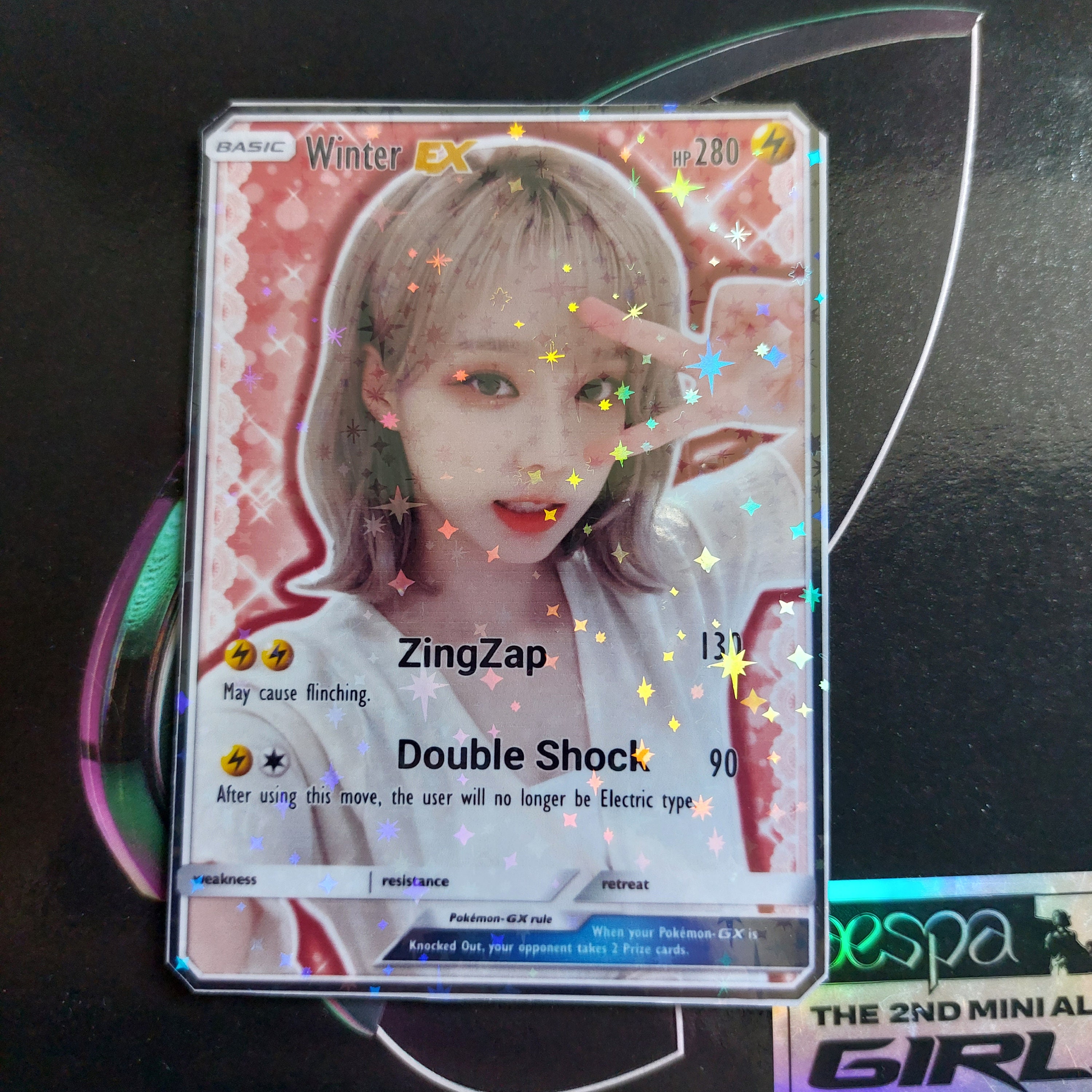 Aespa Winter Fanmade Pokémon Photocards - Etsy