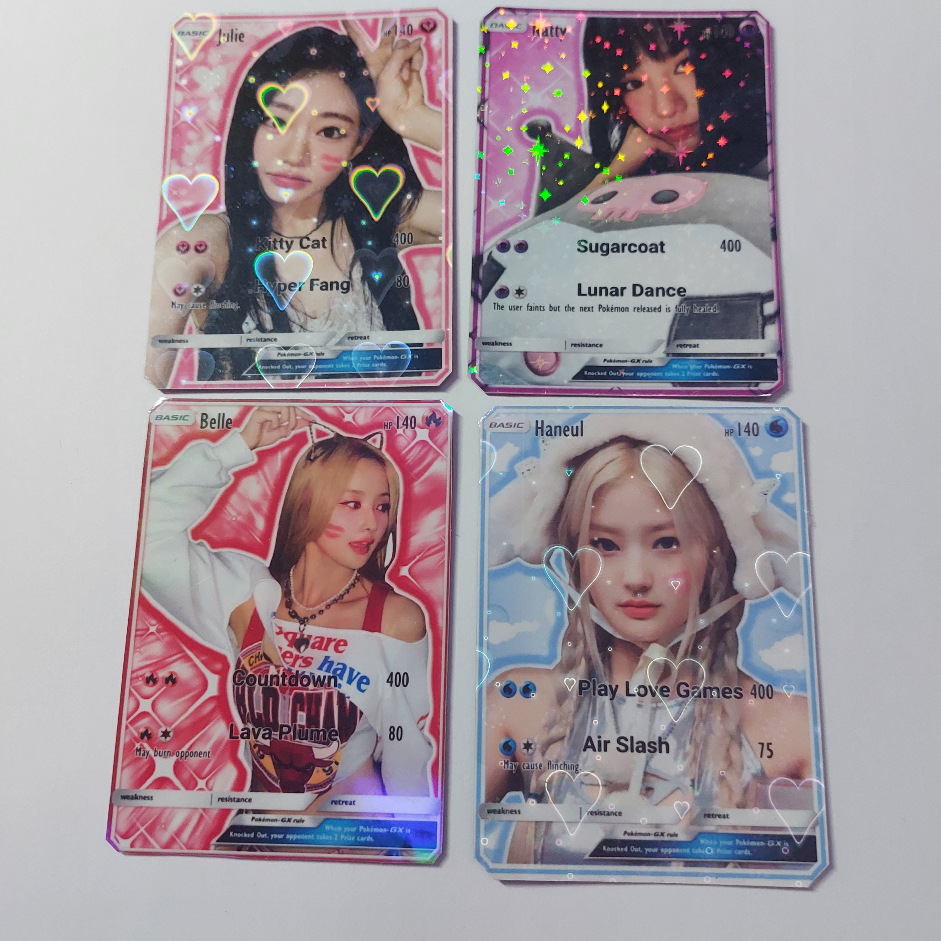 Kiss of Life Fanmade Pokémon Photocards Sanrio Themed - Etsy