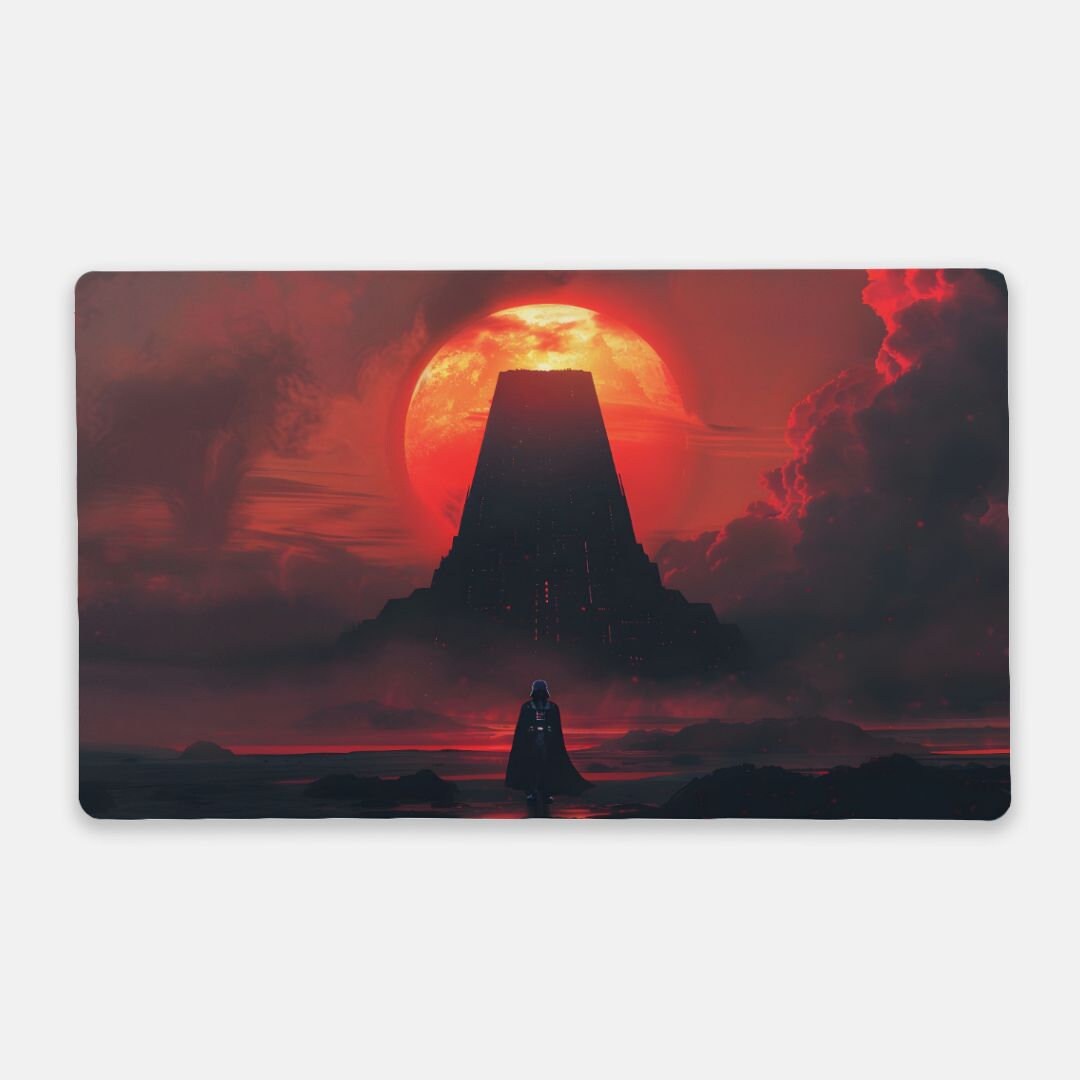 Vader's Fortress Landscape TCG Playmat 24x14 Star Wars Unlimited - Etsy