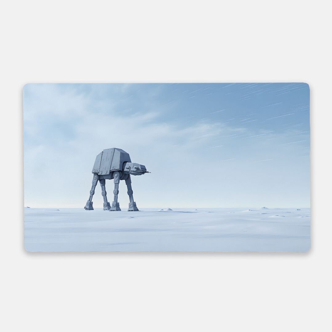 Hoth Landscape TCG Playmat 24x14 Star Wars Unlimited - Etsy