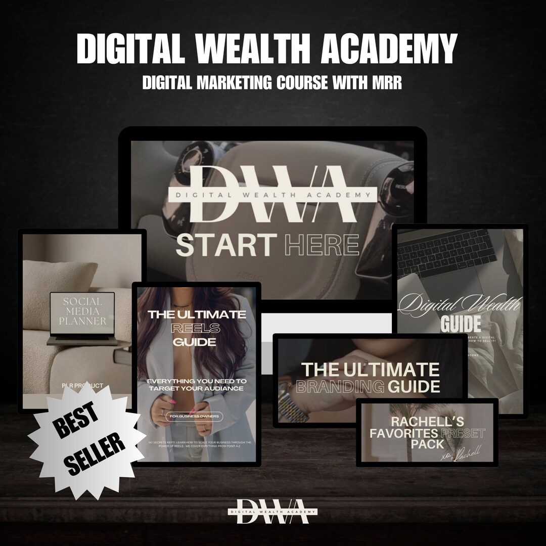 Digital Marketing Course, Digital Marketing Resell, Digital Wealth Academy With Master Resell ...