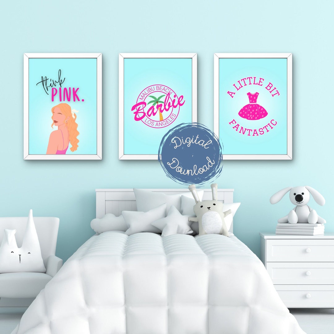 Fun and Cute Barbie Posters Barbie Doll Wall Art Barbie - Etsy