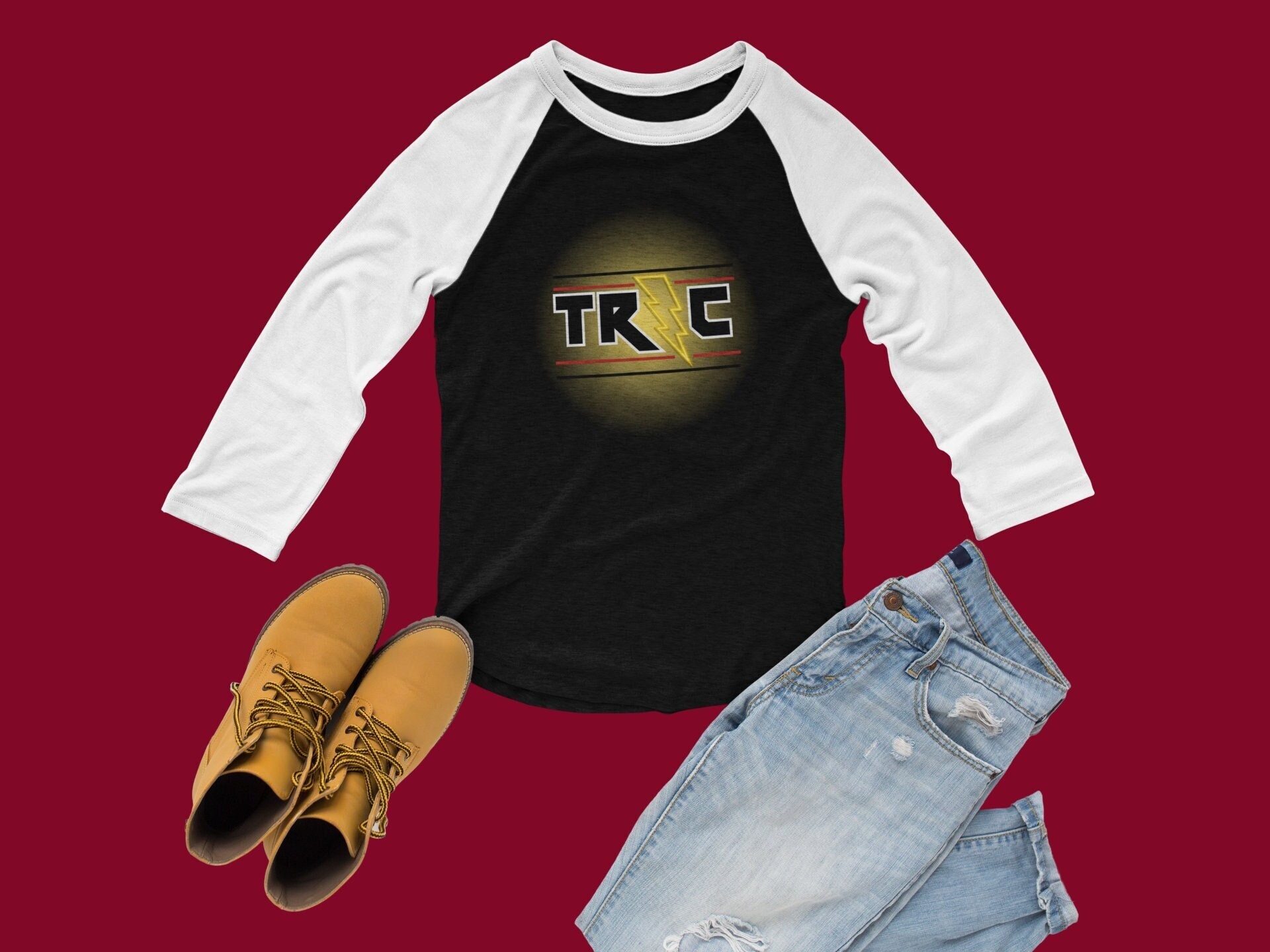 One Tree Hill TRIC 34 Sleeve Baseball Tee Nostalgic Tribute to the ...