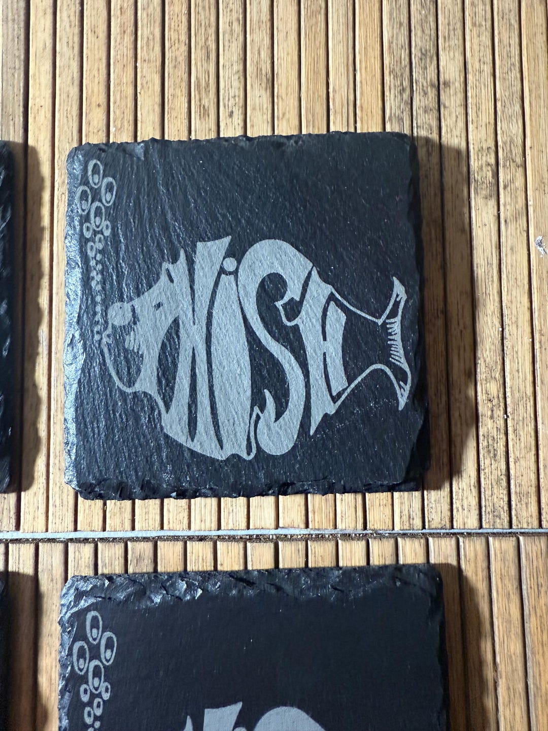Handcrafted Phish Band Logo Slate Coasters - Set of 4 - Etsy