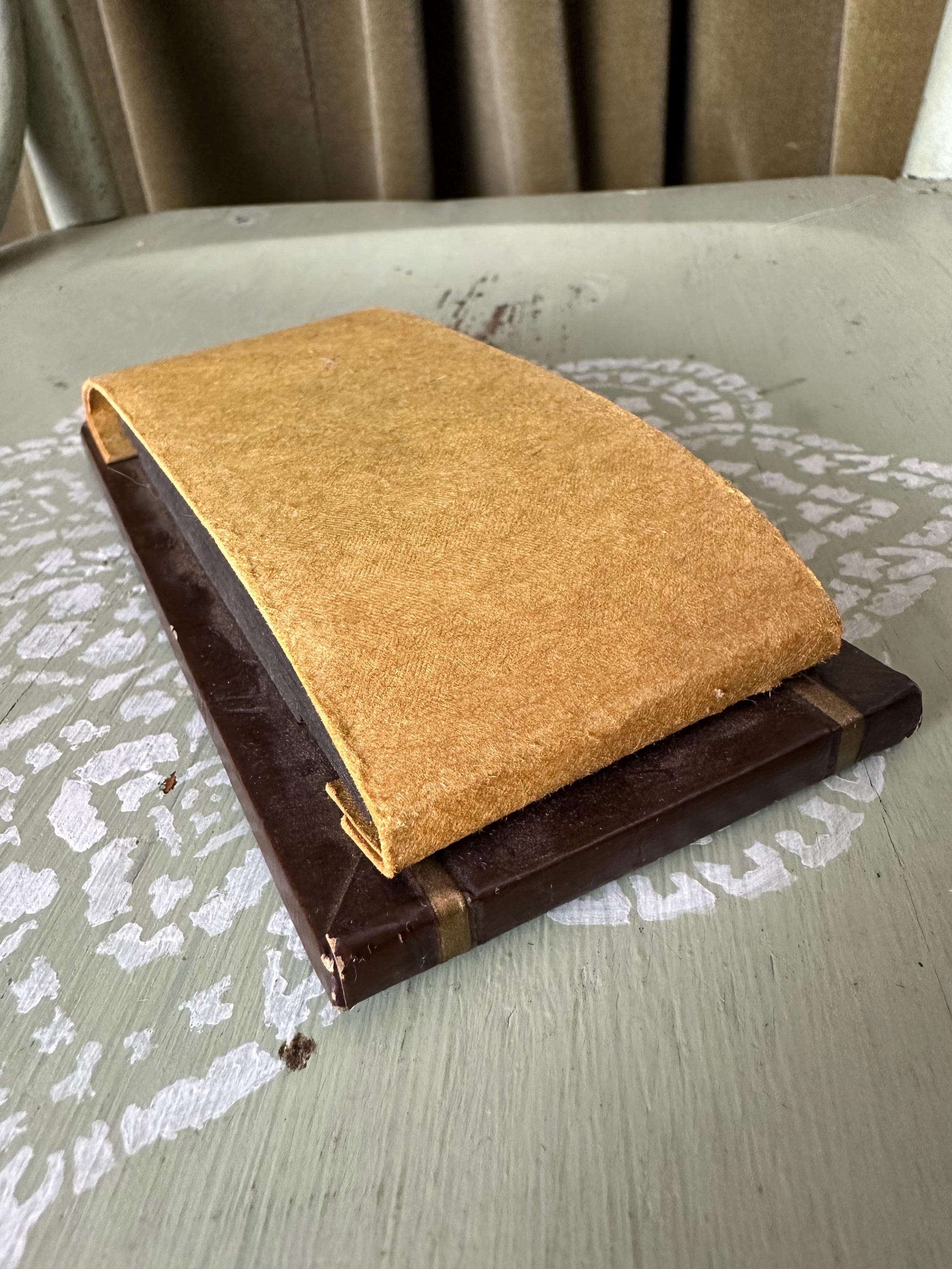 Art Nouveau Leather Floral Embossed Rocking Ink Blotter - Etsy