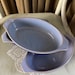 Denby Storm Augratin Baking Dishes Handcrafted Discontinued Made in ...