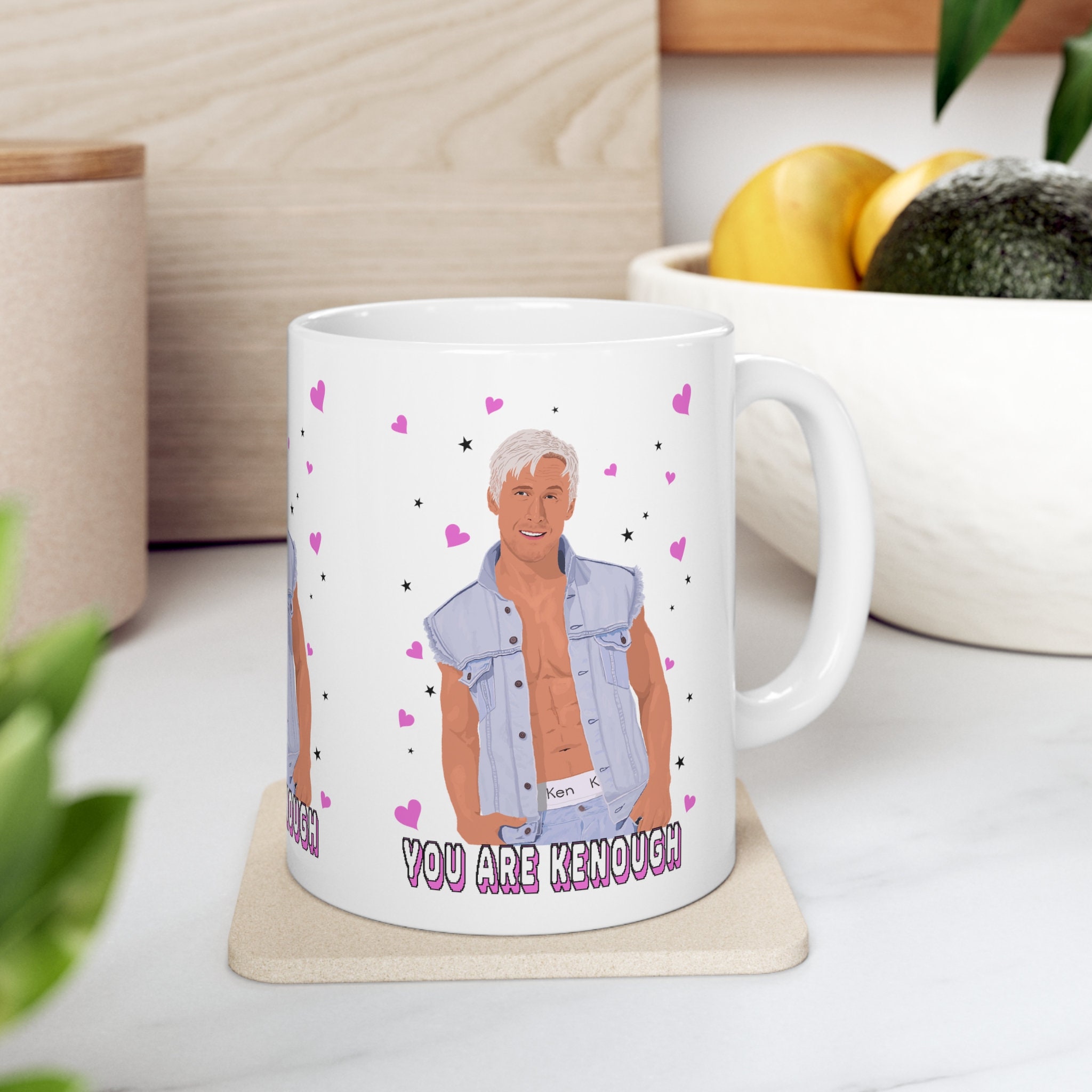Ryan Gosling Fan Mug, Ryan Gosling Barbie 2023 Mug, Taza para fan de ...