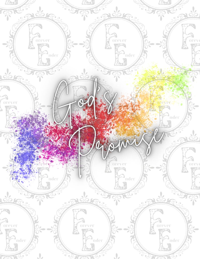 Gods Promise PNG - Etsy
