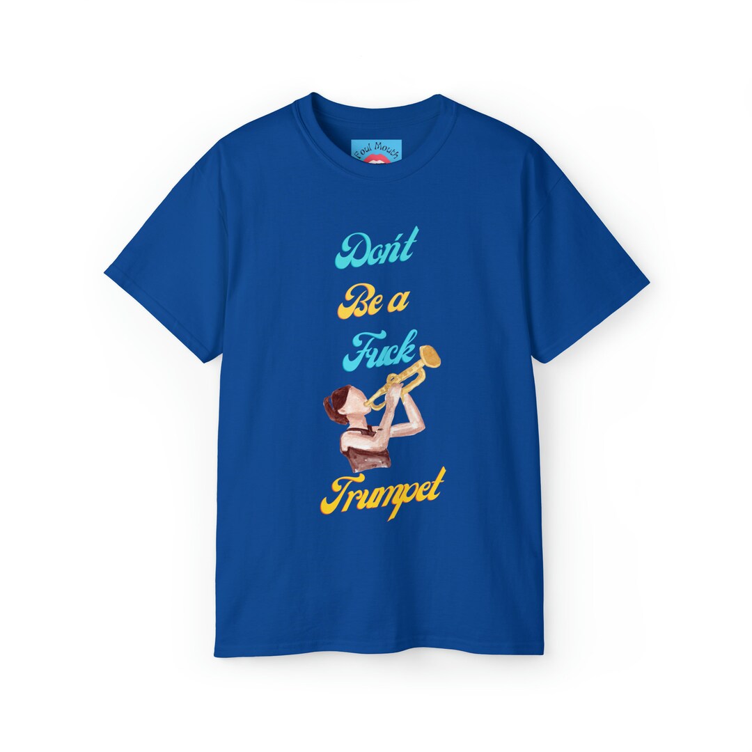 Funny Trumpet Meme T-shirt: Gag Gift Graphic Tee - Etsy