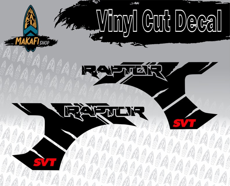 2010 - 2014 Raptor SVT Decals Truck Decals Black Matte - Etsy