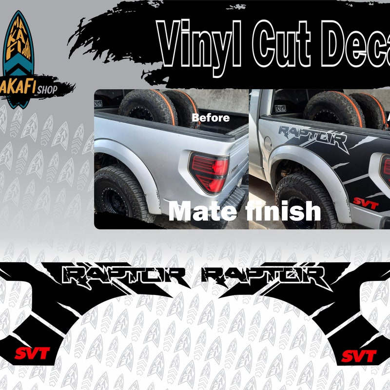 Ford Raptor Svt Decal - Etsy