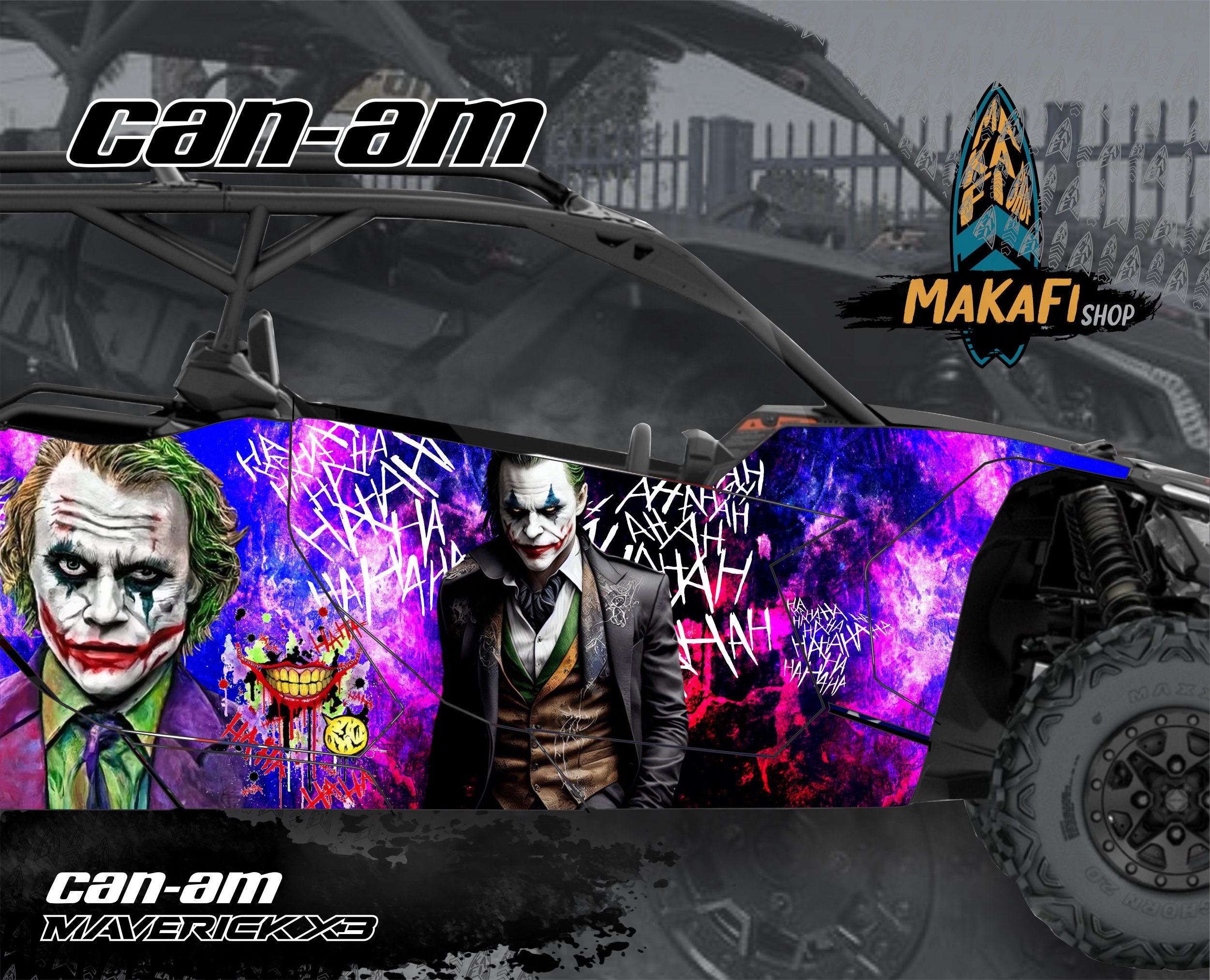 Thick Laminate Graphics for CAN AM Maverick X3 En Gloss Finish - Etsy