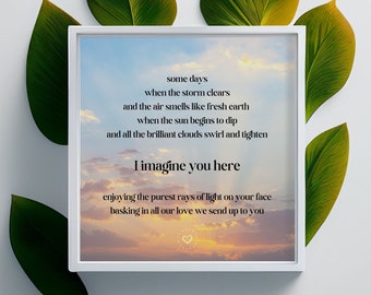 Grief Gift PRINT Grief Printable Encouragement for Grieving Friend ...